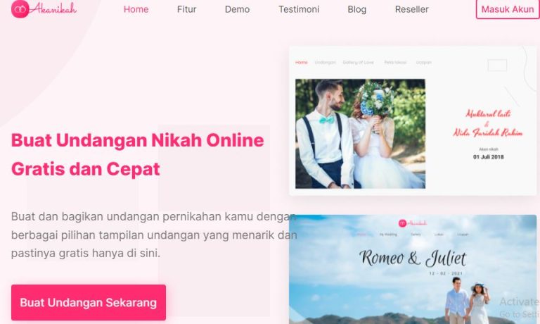 Cara Membuat Undangan Digital dengan Website Gratis – Harga Belanja