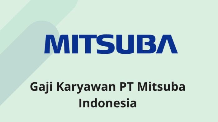 Gaji Karyawan PT Mitsuba Indonesia dan Lowongan Terbaru – Harga Belanja