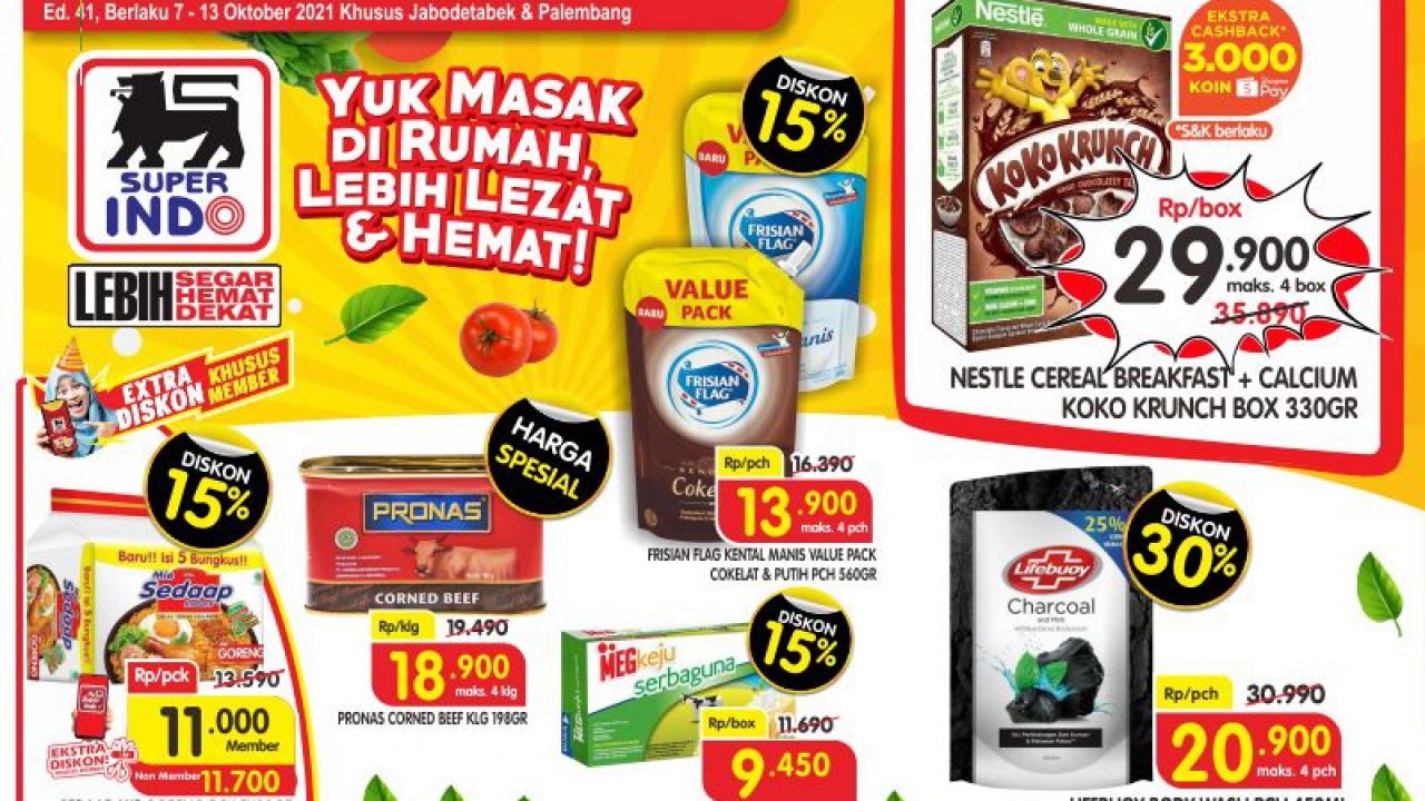 Promo Super Indo Mingguan Terbaru 7-13 Oktober 2021 Super Hemat Update 2024