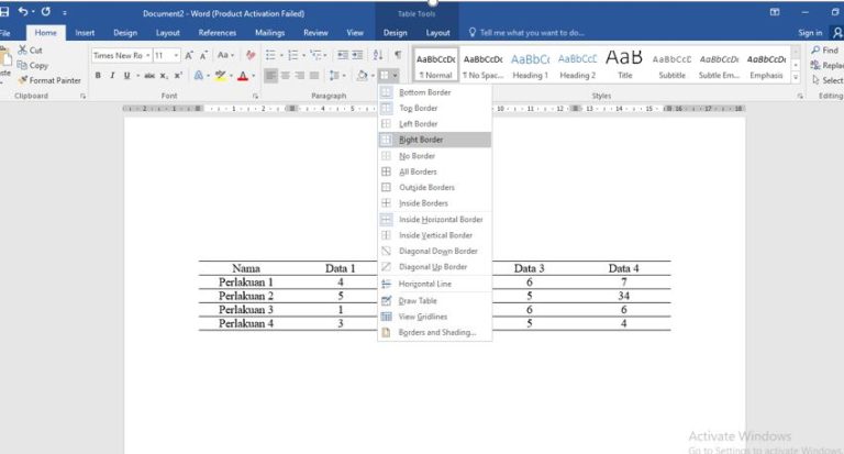 Cara Membuat Tabel di Word HP dan PC, Mudah dan Praktis – Harga Belanja
