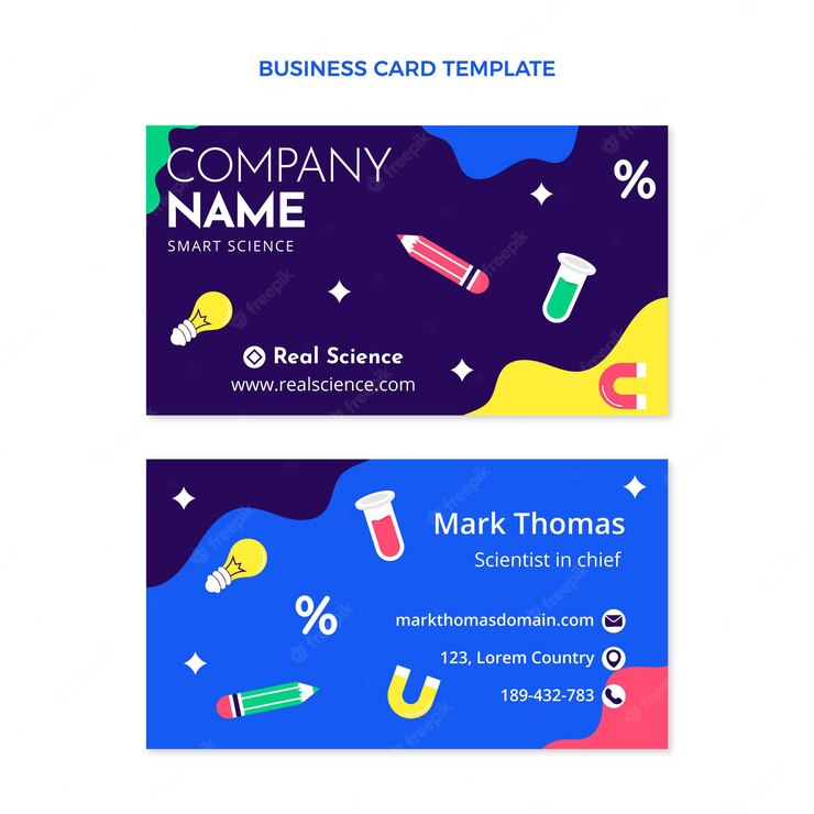 15 Contoh Kartu Nama Bisnis yang Keren Abis – Harga Belanja